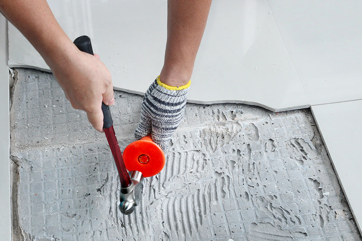 Damaged tile and grout repair service | GroutPro